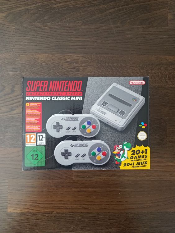 SNES Classic Mini (OVP) (Neu und originalverpackt) in für CHF 100 – mit Lieferung auf Ricardo kaufen