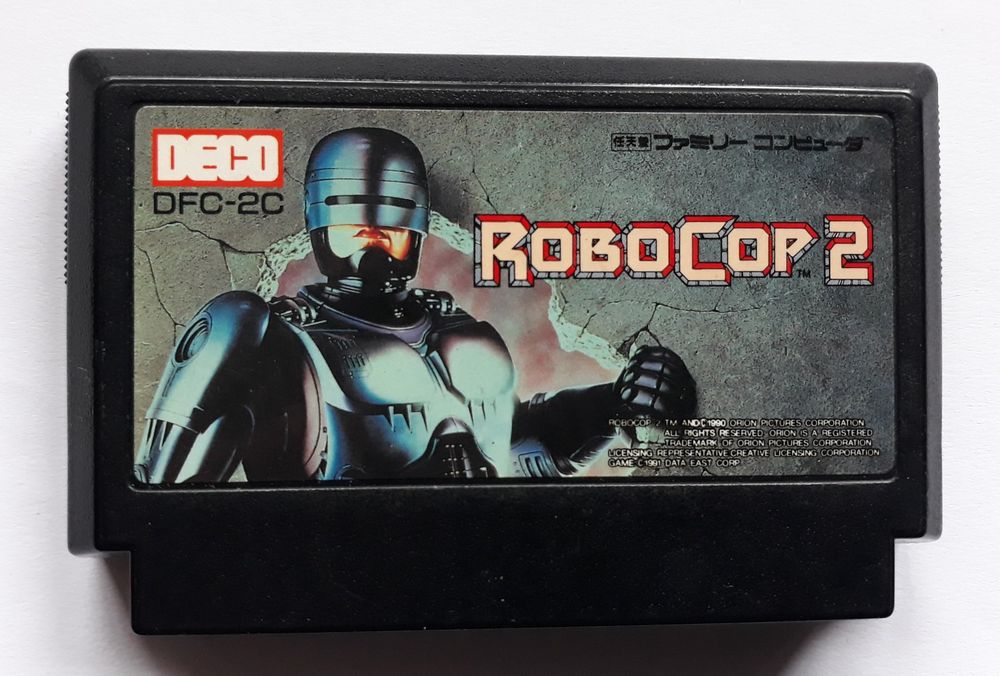 RoboCop 2 ☠️ Famicom FC JPN | Kaufen auf Ricardo