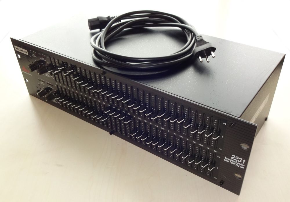 DBX 2231 Stereo 31-Band Graphic Equalizer/Limiter Type III | Kaufen auf Ricardo