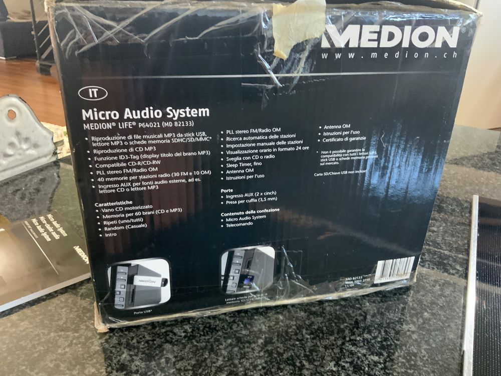MEDION MICRO AUDIO SYSTEM FABRIKNEU (Gebraucht) in Biglen für CHF 21 ...