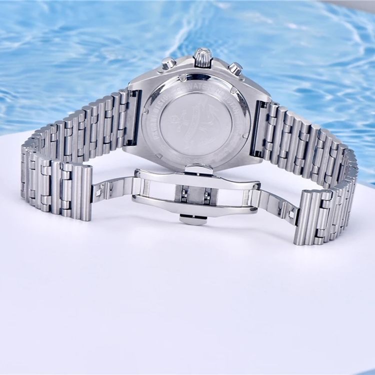 MONTRE PAGANI DESIGN HOMMAGE NAVITIMER CHRONO GRISE (Neu und ...