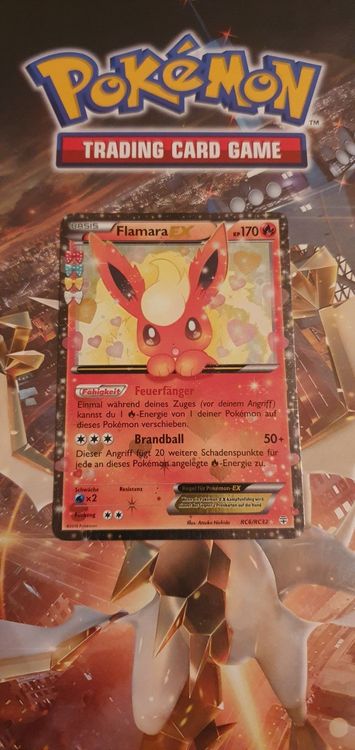 Pokemon - Flamara EX - RC6/RC32 (Gebraucht) in Jonen für CHF 2 – mit ...