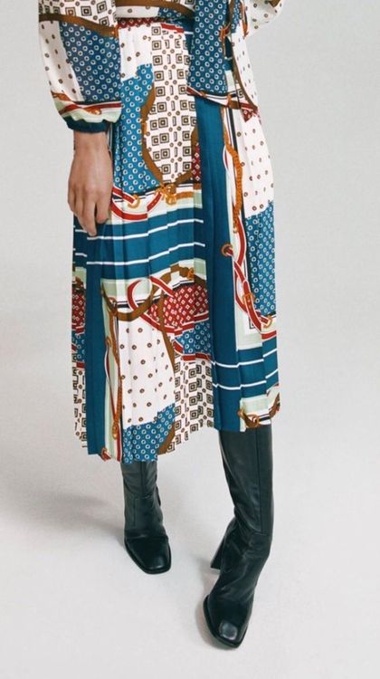 ZARA Rock Plissee Gr. S *Neu* | Kaufen auf Ricardo