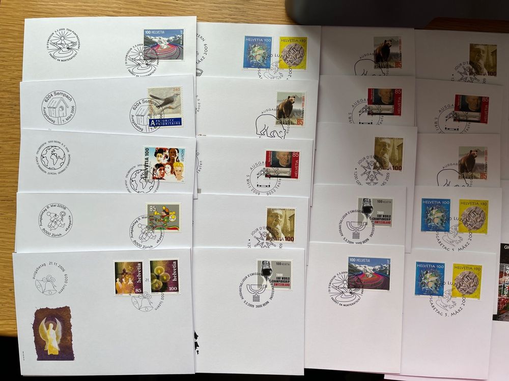 148 Schweizer FDC aus den 2000er bis 2010er Jahren (Gebraucht) in Murgenthal für CHF 7.5 – mit ...