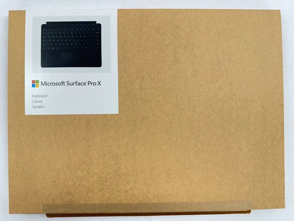 Microsoft Surface Type Cover Pro X schwarz CH-Layout. (Neu und ...