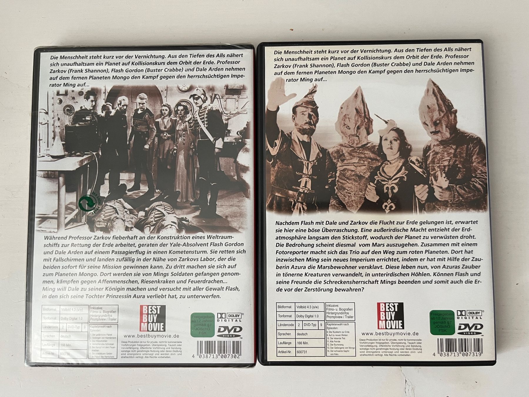 Serie Flash Gordon DVD-Box, Kult-Sci-Fi (Neu (gemäss Beschreibung)) in ...