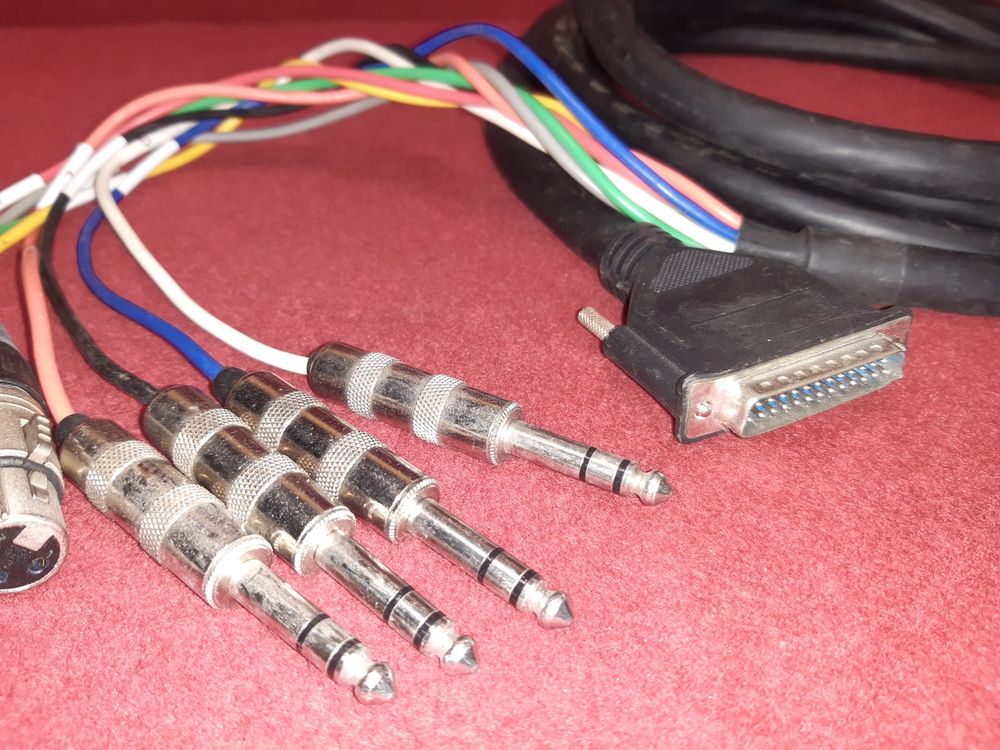 Multicore, Mehrfachkabel für den Musiker, DJ (Gebraucht) in Lohn ...