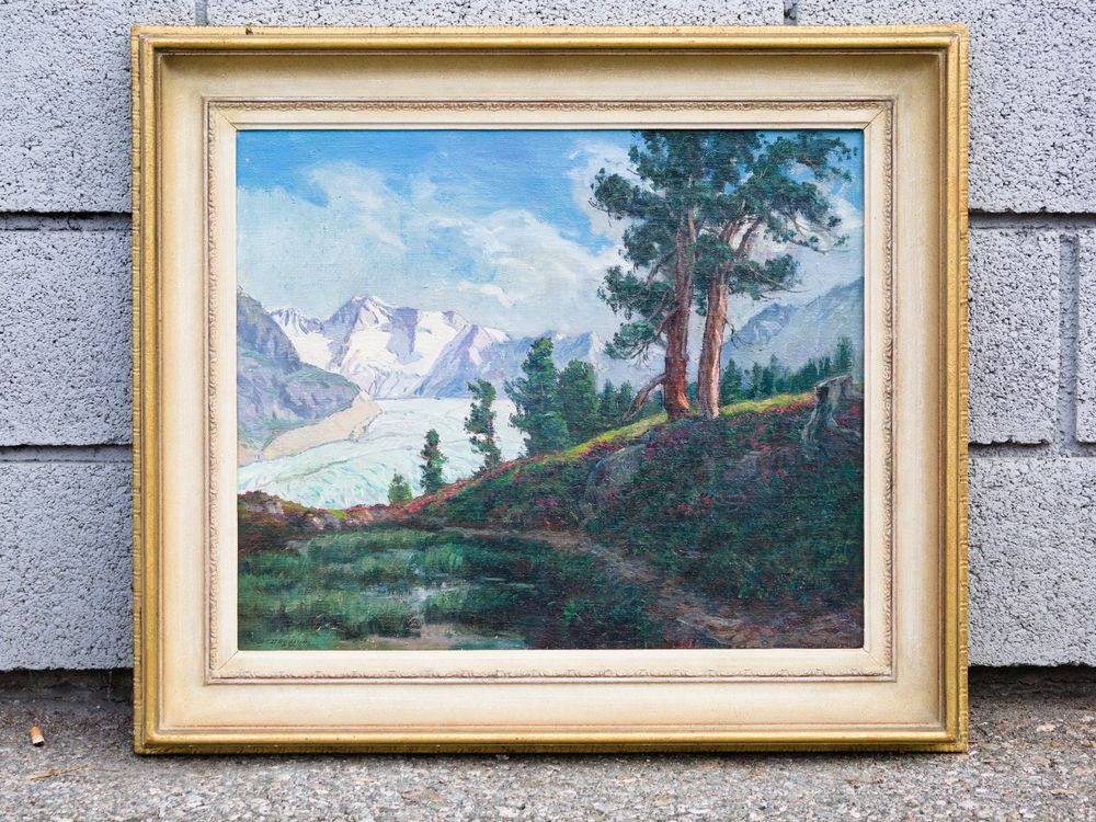 Glacier d'Aletsch par Henri-Édouard Huguenin-Virchaux (Gebraucht) in ...