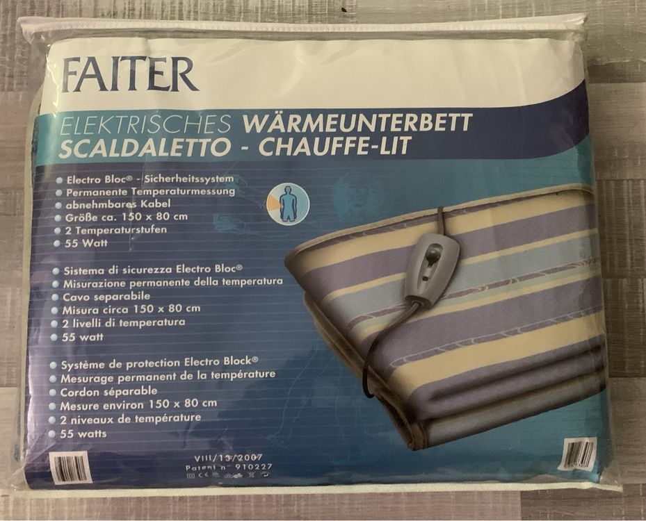Elektrischer Wärmeunterbett (Gebraucht) in Embrach für CHF 12 – nur Abholung auf Ricardo kaufen