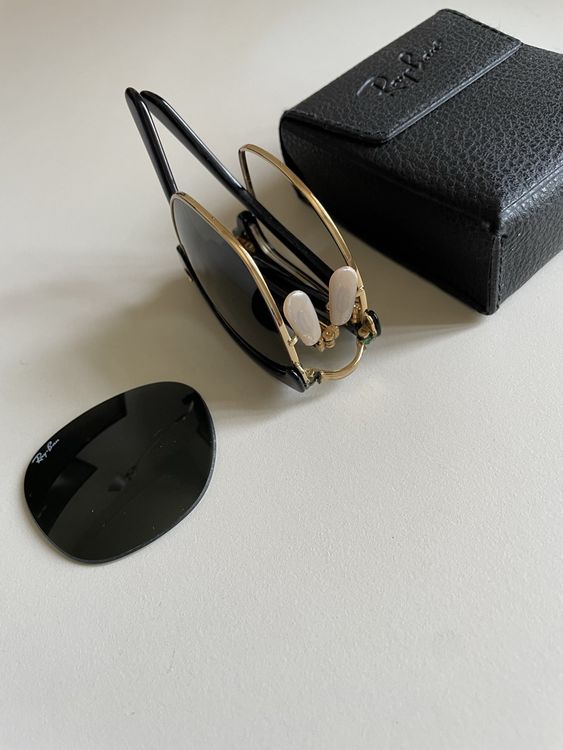 RAY BAN CLUBMASTER FOLD SUNGLASSES | Kaufen auf Ricardo