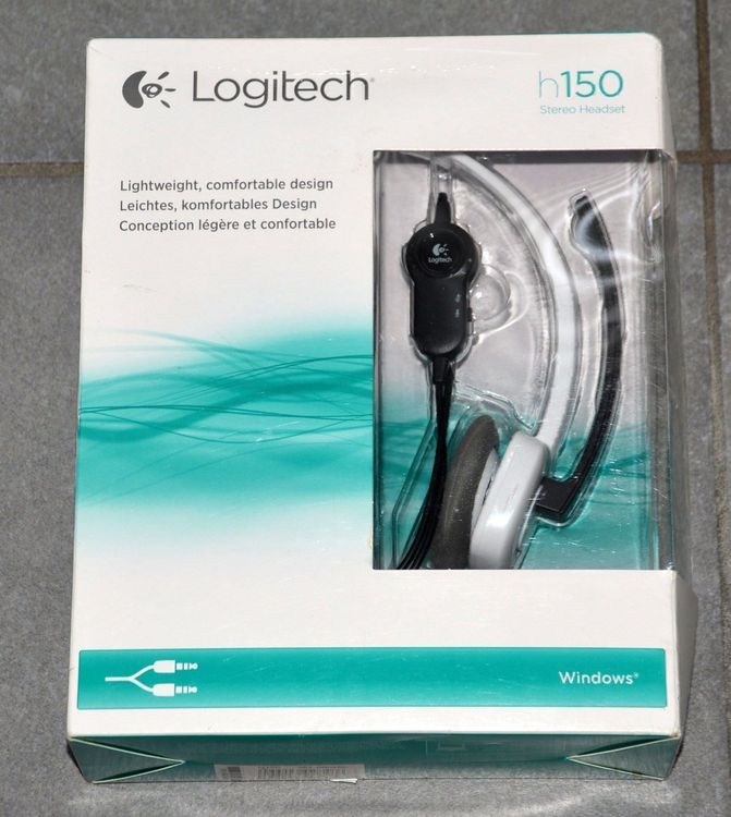 Kopfhörer Logitech H150 mit Mikrofon casque audio (Neu und ...