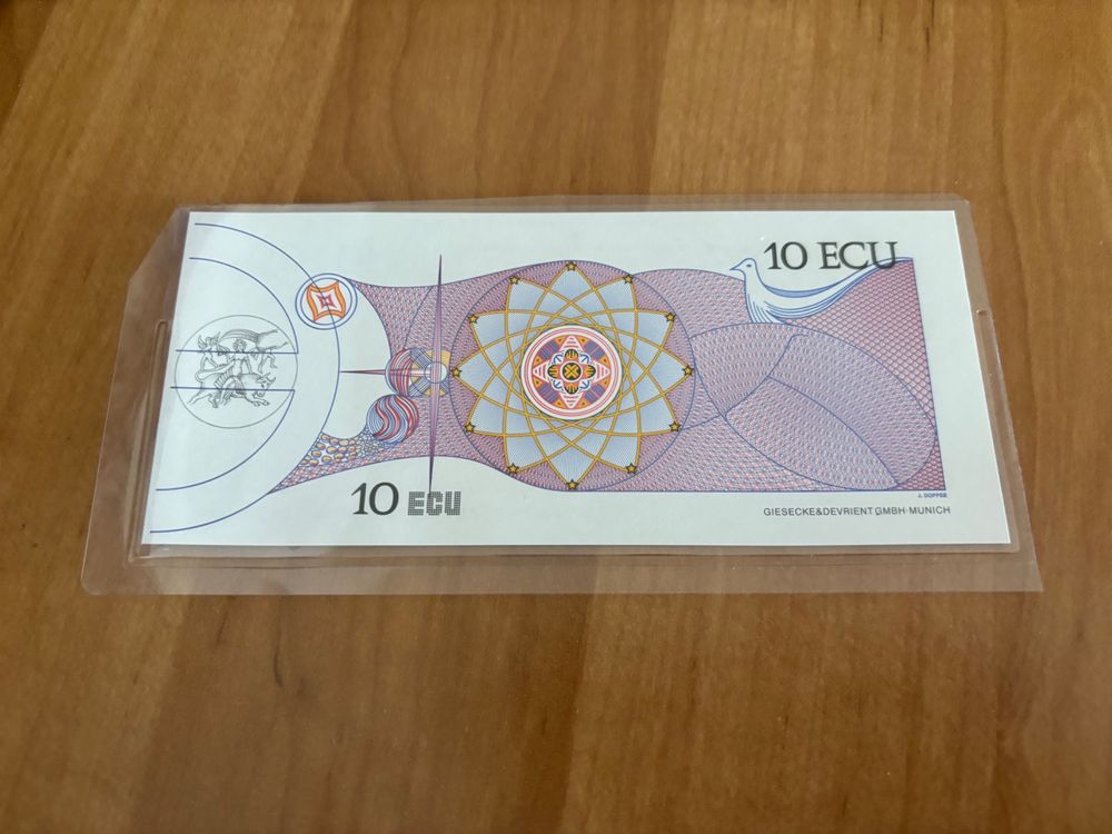 Banknote 10 Ecu Specimen European Community Expo 1992 | Kaufen auf Ricardo