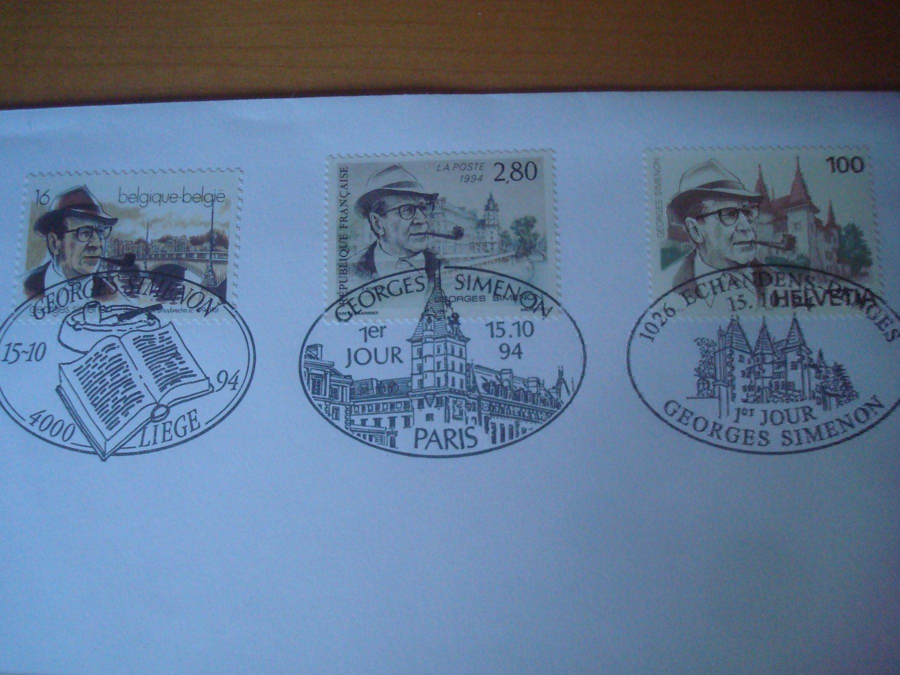 Block 1994 Georges Simenon AB NUR 20 RP (Gebraucht) in Gordola für CHF ...