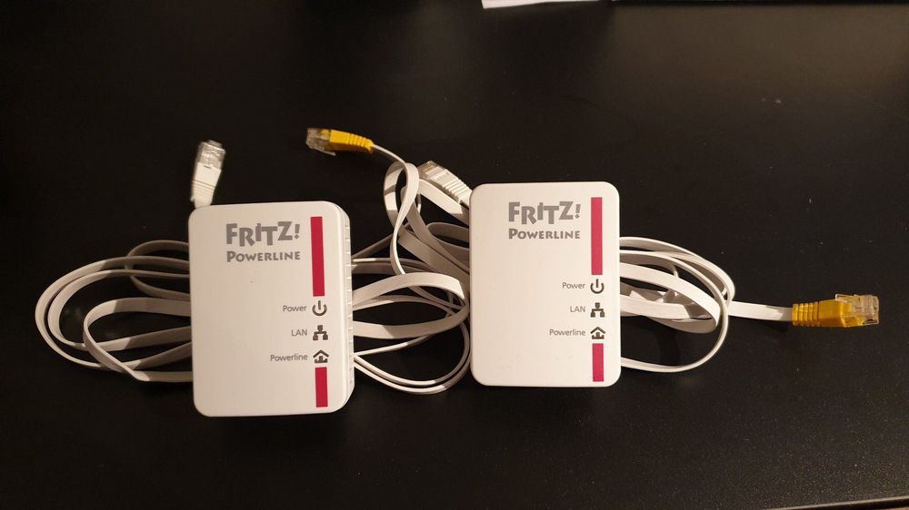 FRITZ! Powerline 510E Set int. (weiss) (Gebraucht) in Neuenkirch für ...