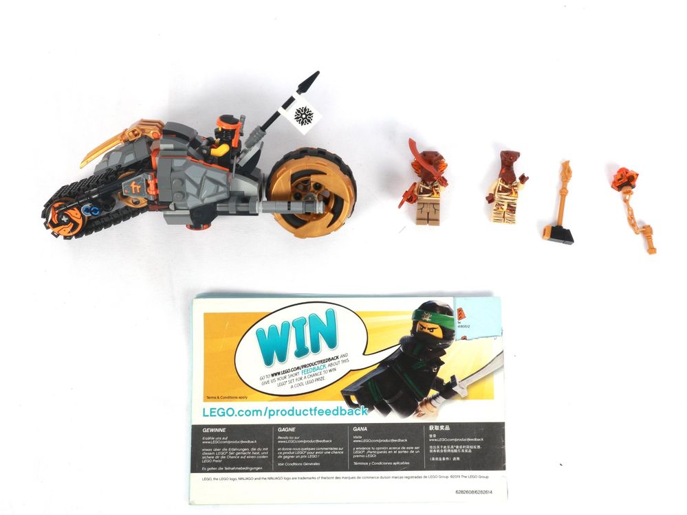 LEGO Ninjago Coles Offroad-Bike, 70672 (Gebraucht) in Steinen für CHF ...