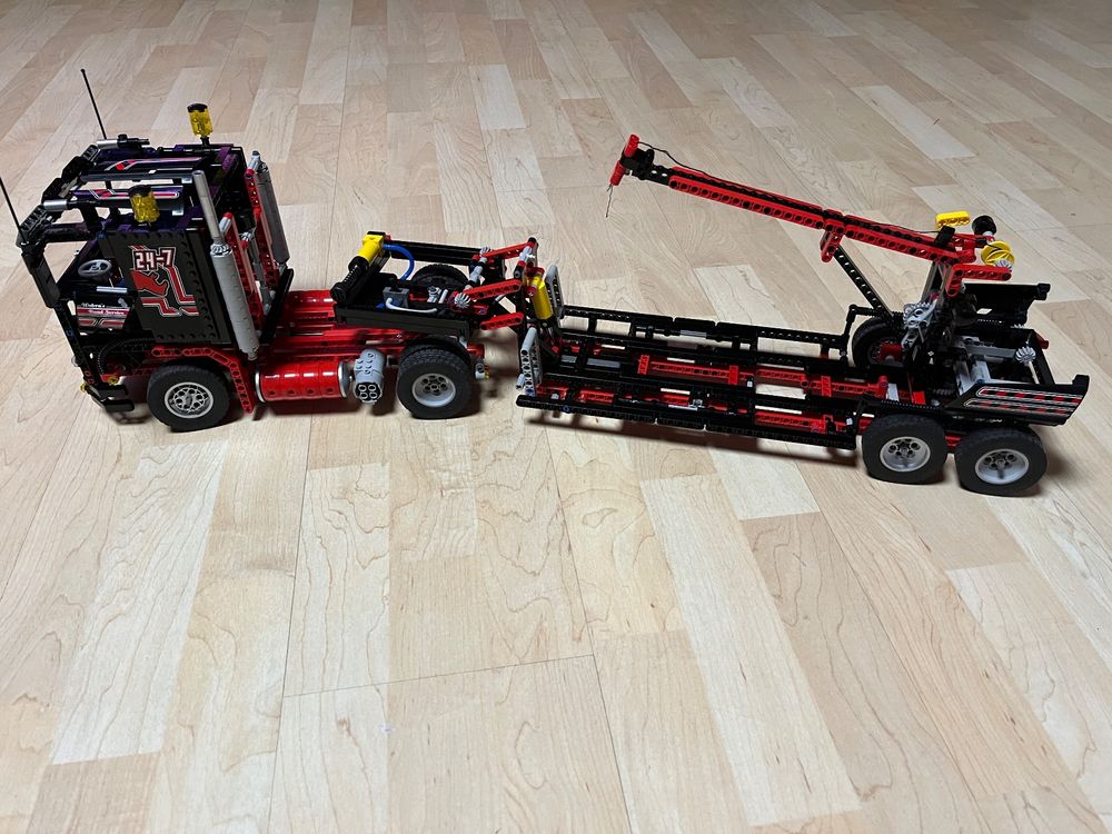 LEGO Technic 8285 - Großer Schwarzer Abschlepptruck (Gebraucht) in ...