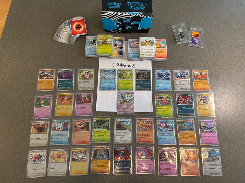 Pokemon 384 Karte XXL Set Deutsche Sammlung glänzende Karten (Neu ...