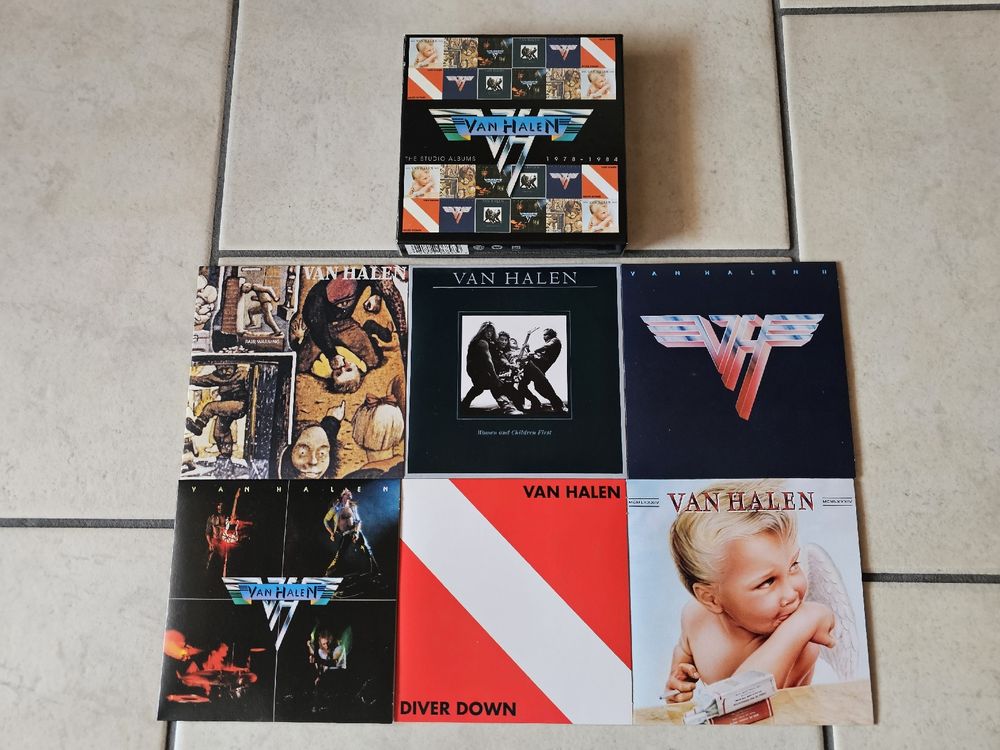 Van Halen - 6 CD Box / The Studio Albums 1978 - 1984 (Gebraucht) in ...