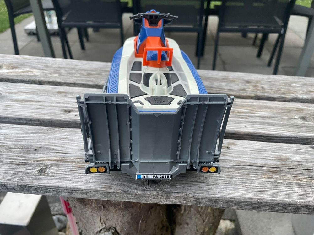 Bruder Seamaxx Boot mit Anhänger gebracht (Gebraucht) in Buchs SG für ...