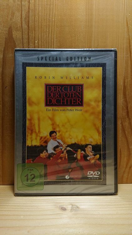 DER CLUB DER TOTEN DICHTER DVD mit Robin Williams (Neu und ...
