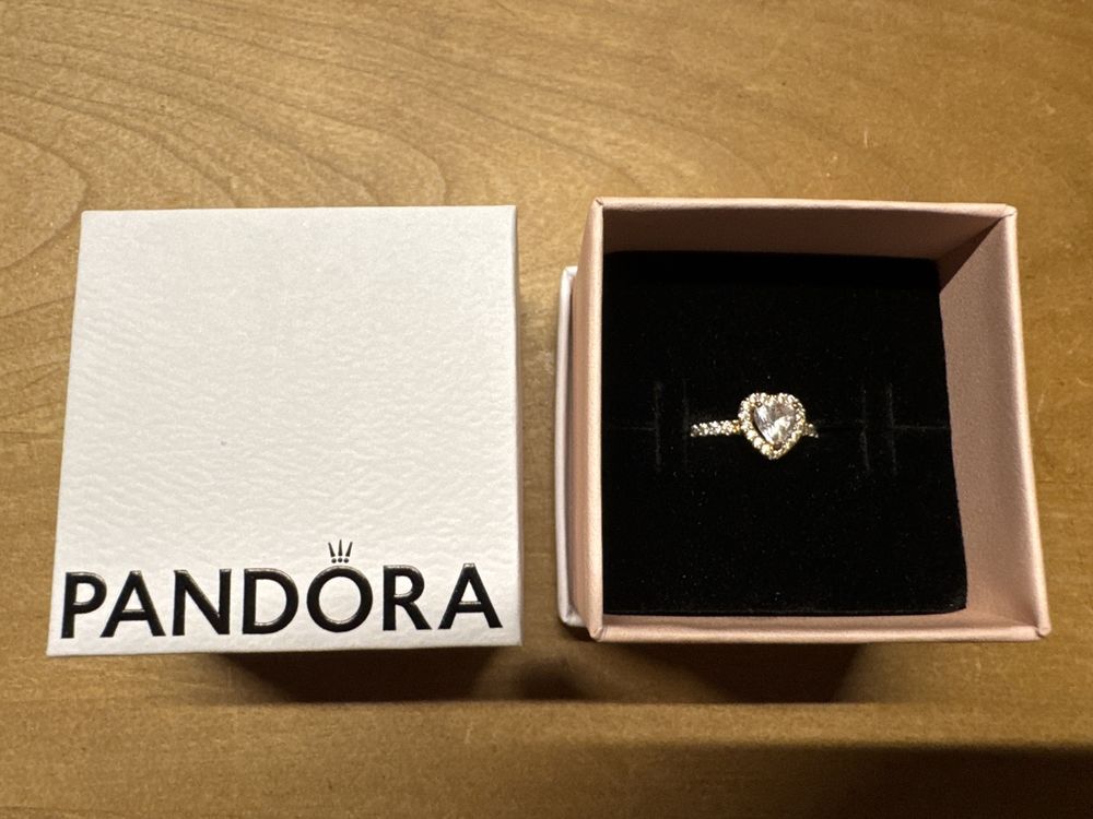 Pandora Heart Ring With Box and Receipt | Kaufen auf Ricardo