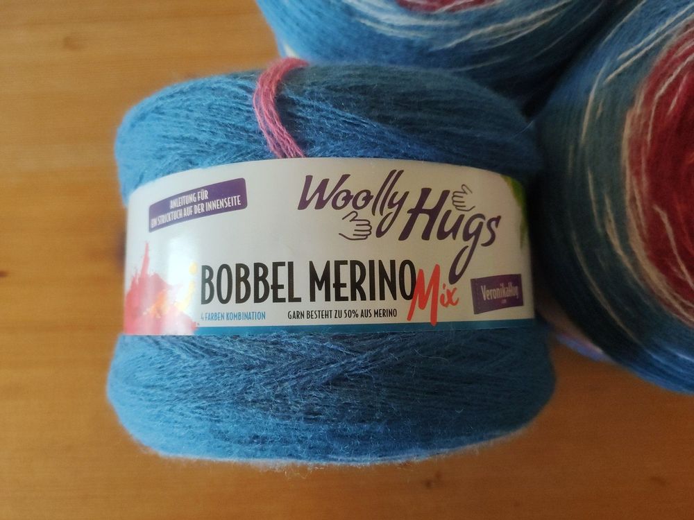 3 Knäuel Bobbel Merino Mix Woolly Hugs (Gebraucht) in Zollikofen für ...