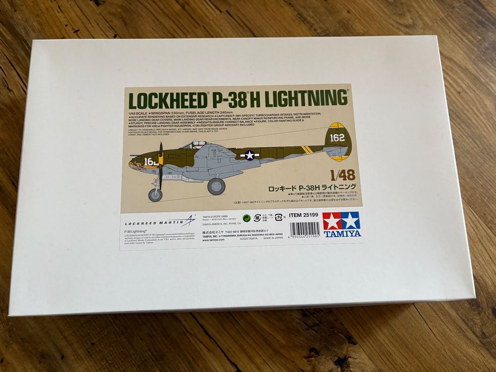 1/48 LOCKHEED P-38H LIGHTNING TAMIYA (Gebraucht) in MÜHLEDORF/SO für ...