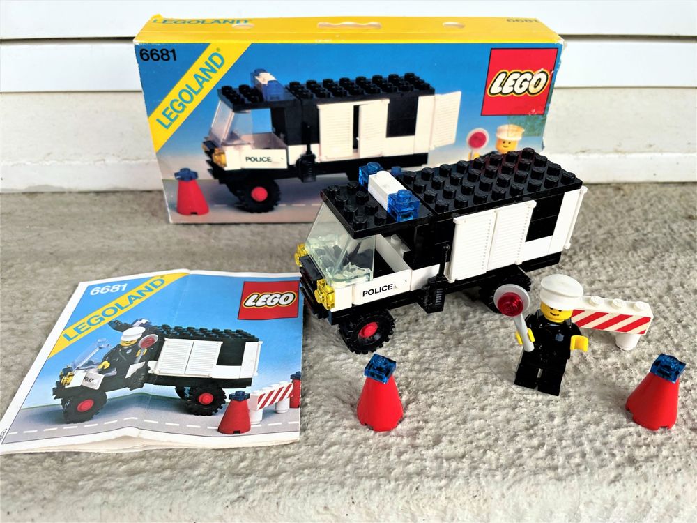 LEGO City # 6681 POLIZEI Patrol OVP von 1981 (Gebraucht) in LAUSANNE ...