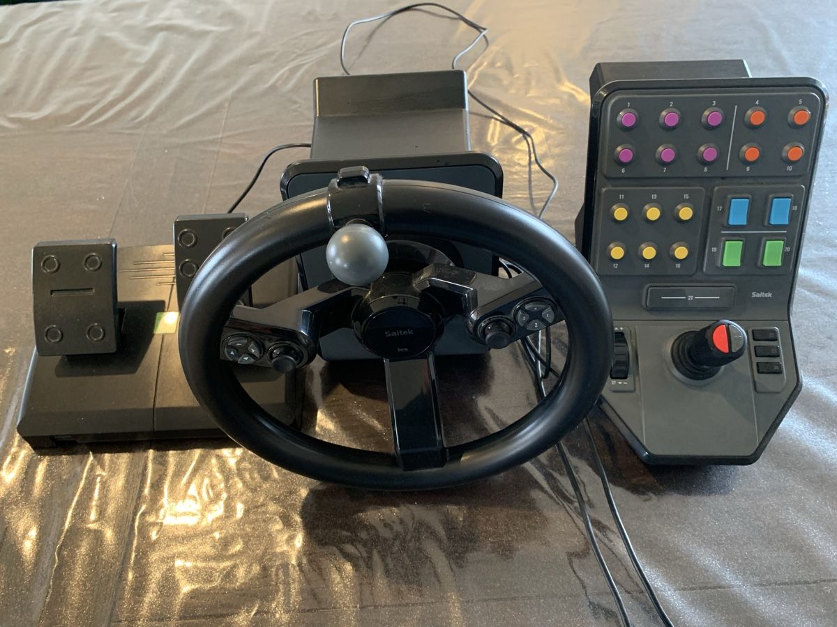 Manette Saitek Logitech (Gebraucht) in Grandsivaz für CHF 50 – mit ...