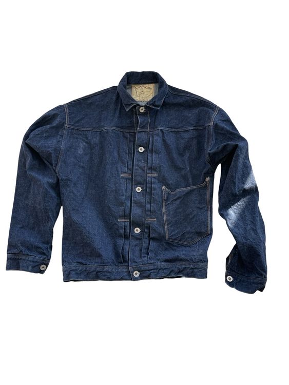 RARE DENIM JACKE HELLER’S CAFE BY WAREHOUSE JAPAN SIZE 40 (Gebraucht ...