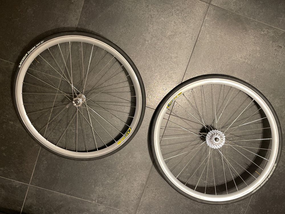 Mavic CXP14 + Michelin Dynamic + moyeux Ultegra + Dura-Ace | Acheter ...