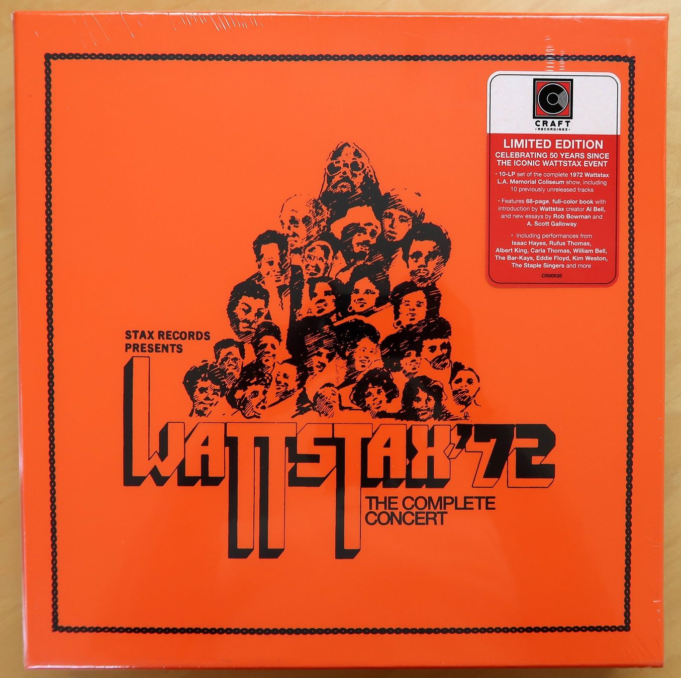 WATTSTAX '72 - THE COMPLETE CONCERT (10 LP-BOX Fabrikneu) (Neu und ...