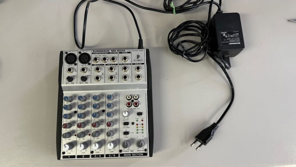 Behringer Eurorack MX602A Kompaktes Mischpult Kompaktmischer | Kaufen ...