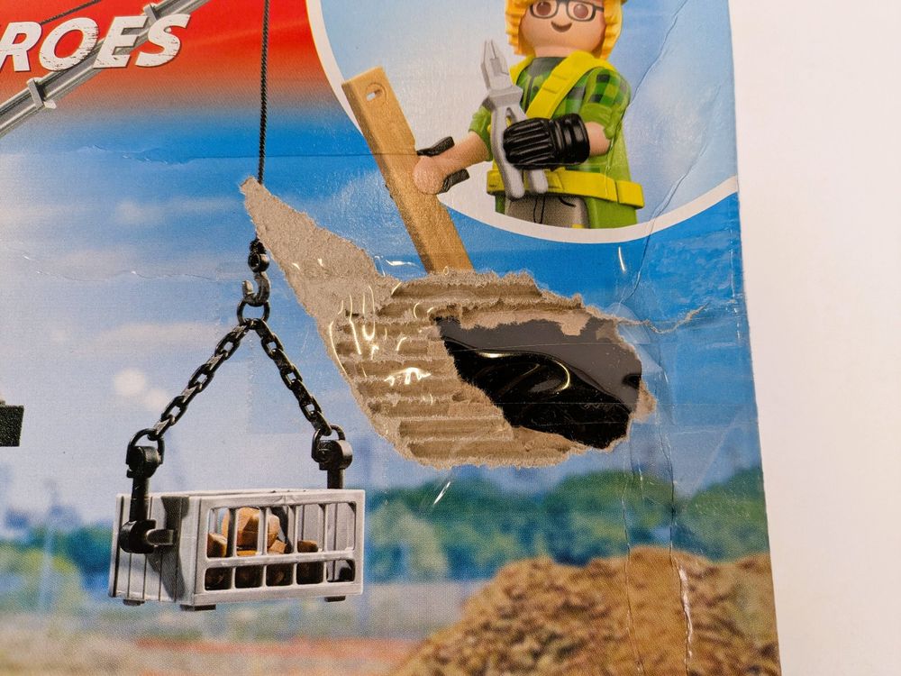 PLAYMOBIL Action Heroes Baustelle (Neu (gemäss Beschreibung)) in ...