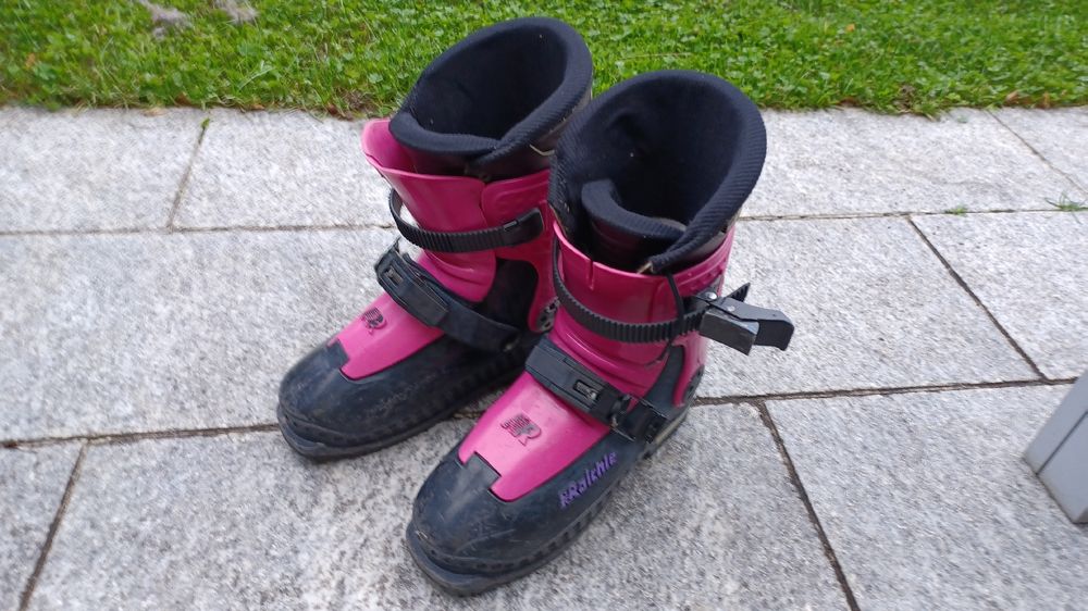 Skischuhe für Skitouren Raichle Concordia schwarz - pink (Gebraucht) in ...