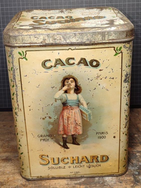 Wunderschönen grosse alte Blechdose von SUCHARD 27cm (Gebraucht) in Gelterkinden für CHF 42 ...
