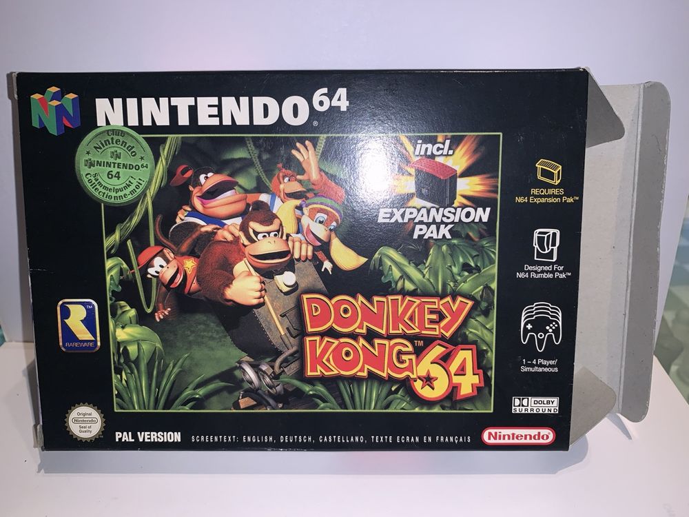 Donkey Kong 64 N64 PAL (Gebraucht) in Bironico für CHF 109 – mit ...