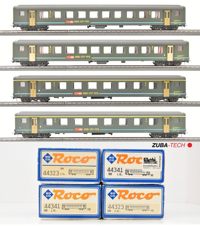 Roco 4x Personenwagen EW II "Komfort" der SBB H0 WS mit OVP | Kaufen auf Ricardo