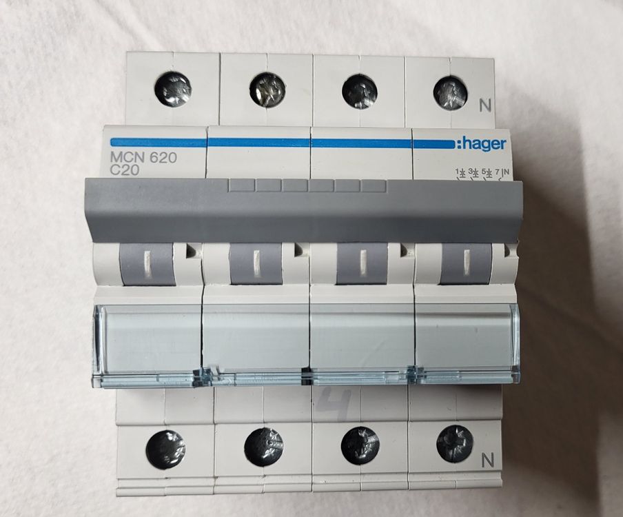 Hager Leitungsschutzschalter LS Schalter Sicherung 20A MCN (Gebraucht) in Davos Dorf für CHF 19 ...
