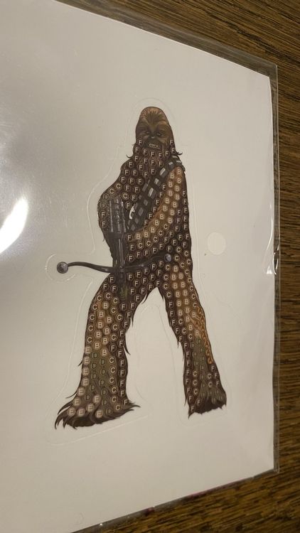 Star Wars Disney Crystal Art Sticker Set - Chewbacca Neu! (Neu und ...