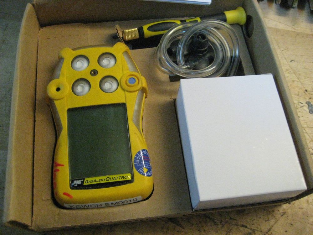 Prüfgerät für Gas Gas Multigasdetektor BW Quattro Gas Alert | Kaufen ...