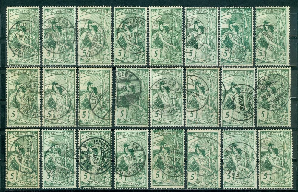 1900 Schweiz UPU (Gebraucht) in Zürich für CHF 40 – mit Lieferung auf Ricardo kaufen