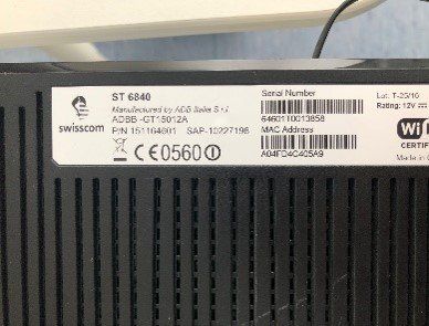 Swisscom Business Router ST6840 (Gebraucht) in Spreitenbach für CHF 60 ...