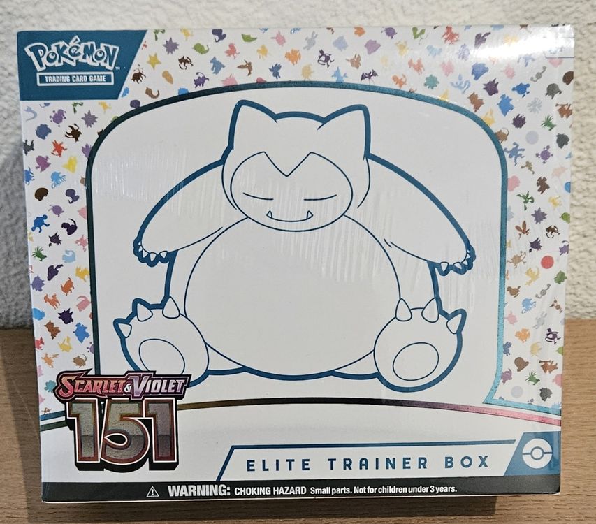 Pokemon TCG 151 Elite Trainer Box EN - Neu & Versiegelt! (Neu und ...