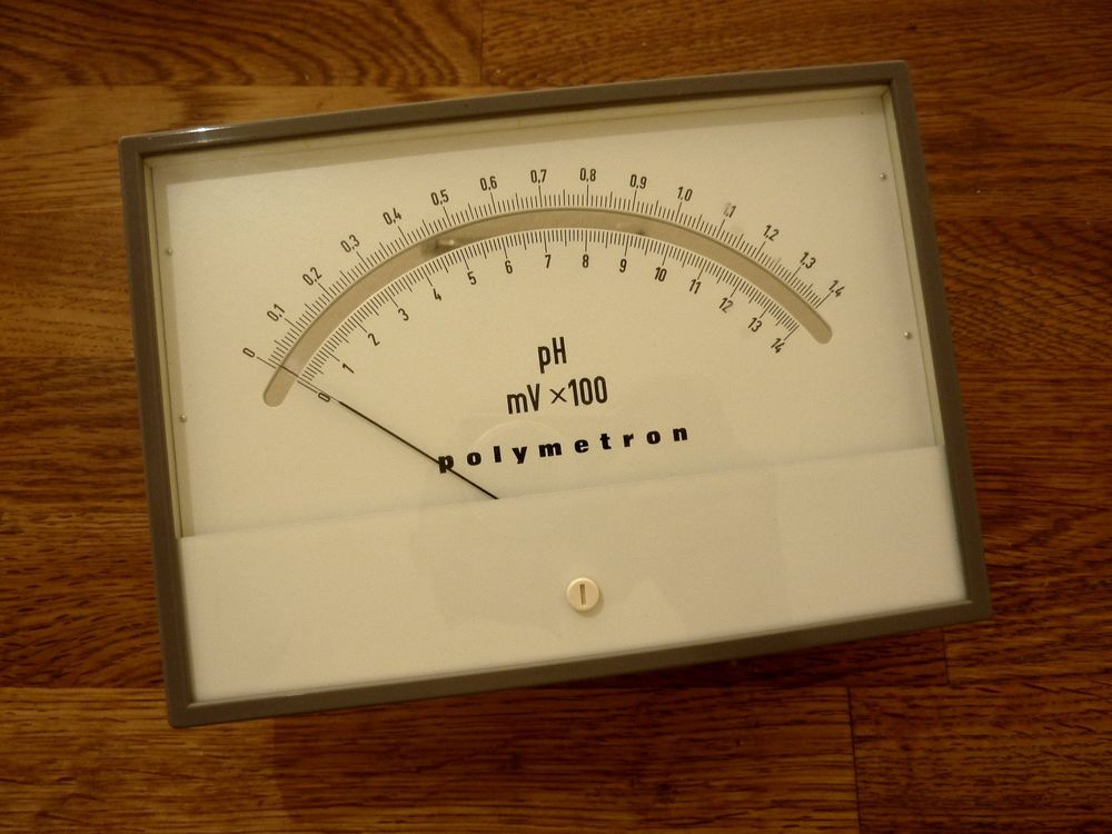 Polymetron pH mV x 100 Spiegelskala analog | Kaufen auf Ricardo
