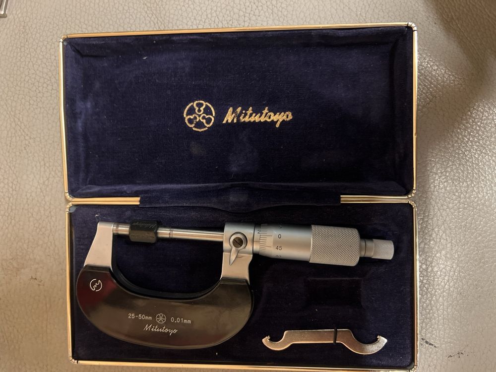 Mitutoyo Micrometer 25-50mm im Etui (d) (Gebraucht) in Rorschach für CHF 26 – mit Lieferung auf ...