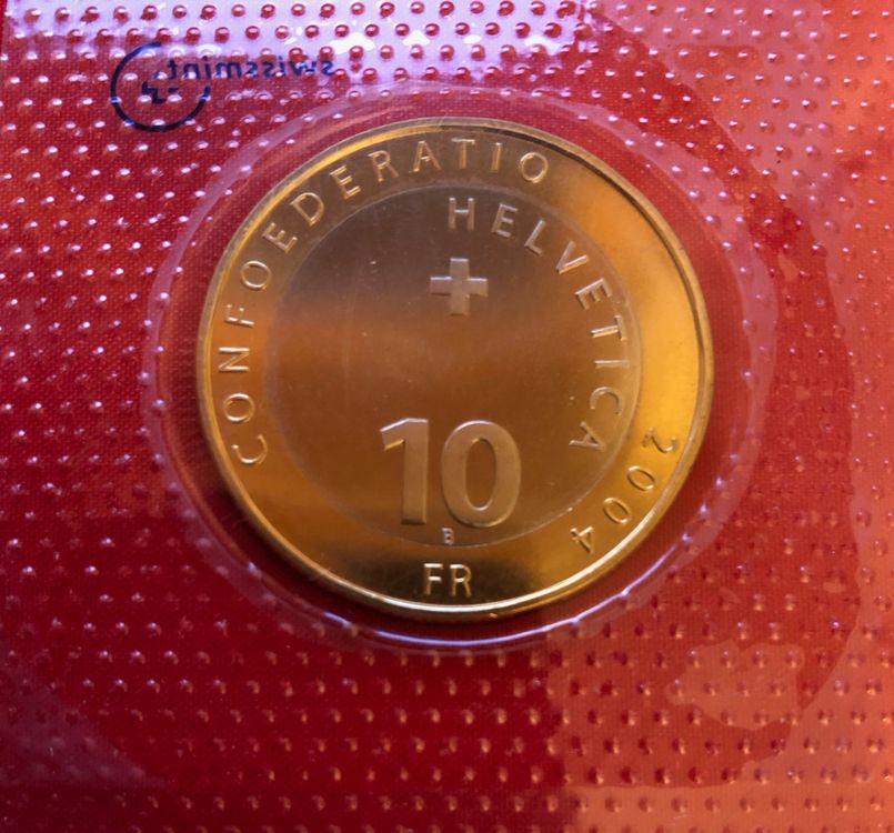 10 Franken Gedenkmünze PP Matterhorn 2004 (Neu und originalverpackt) in Wolhusen für CHF 34 ...