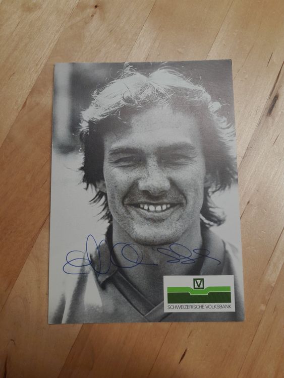 Fc basel autogrammkarte 1986-1987 | Kaufen auf Ricardo
