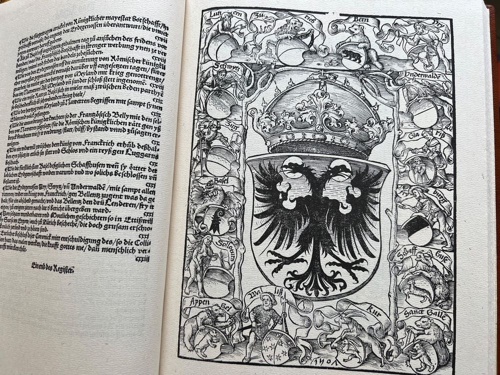 Etterlin Kronica 1507 Faksimile Ledergebunden No. 45 von 50 (Gebraucht ...