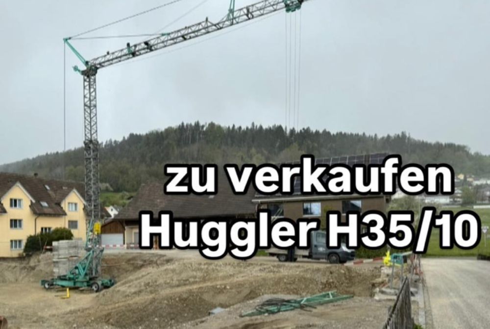 Huggler H35/10 Kran mit Funkfernbedienung (Gebraucht) in ...